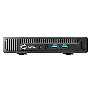 HP ProDesk 600-G2 Mini Desktop, Intel Core i3-6100T, 3.2GHz, 3MB Cache Dual-Core, 16GB DDR4 (Supports up to 32GB), 256GB Solid State Drive, Win10Pro (Renewed)