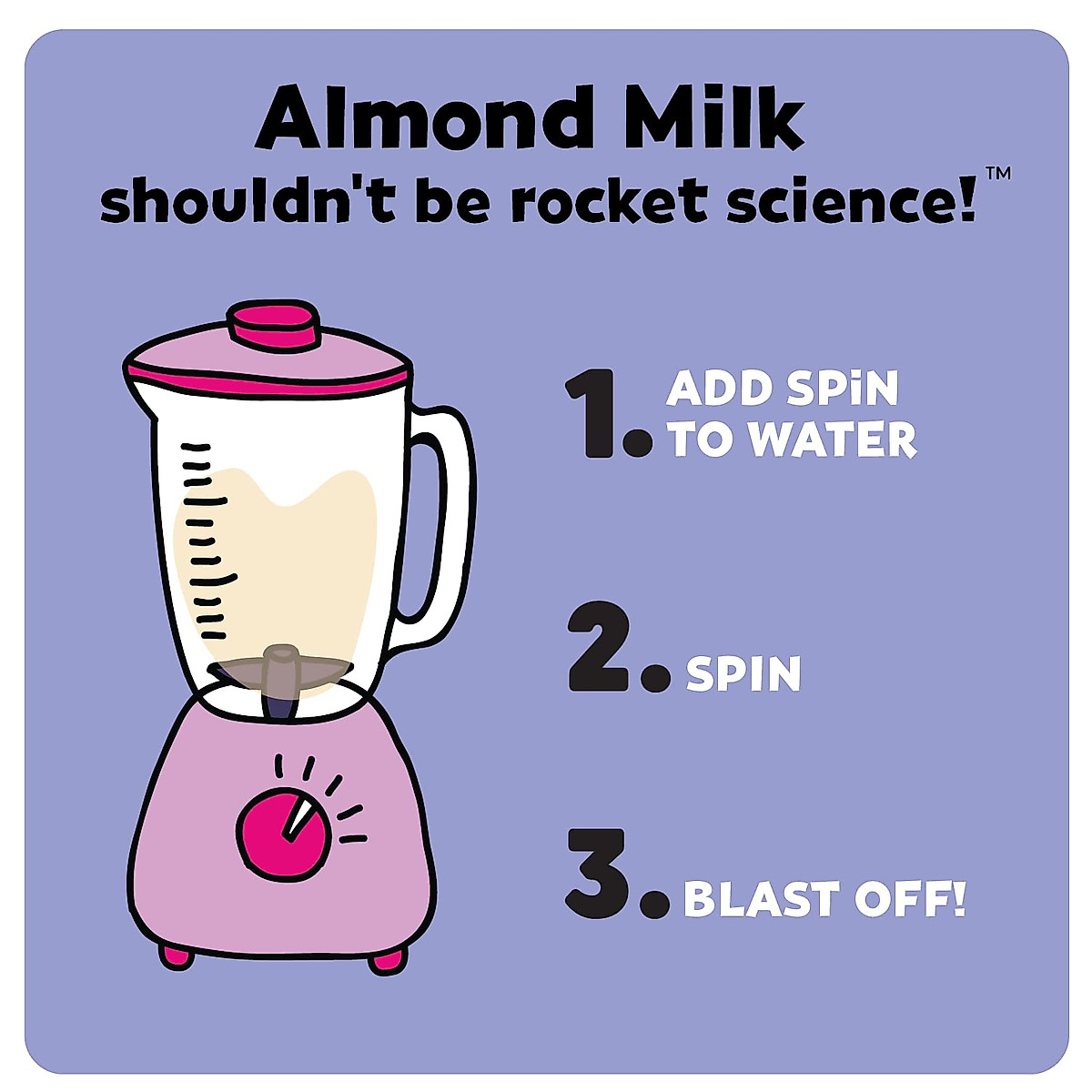 Wilderness Poets SPiN, Organic Almond Milk Concentrate (Vanilla) - 28 Servings - Make Almond Milk or Non-Dairy Creamer for Coffee, Tea, Lattes, Smoothies and Vegan Desserts (16 Ounce)