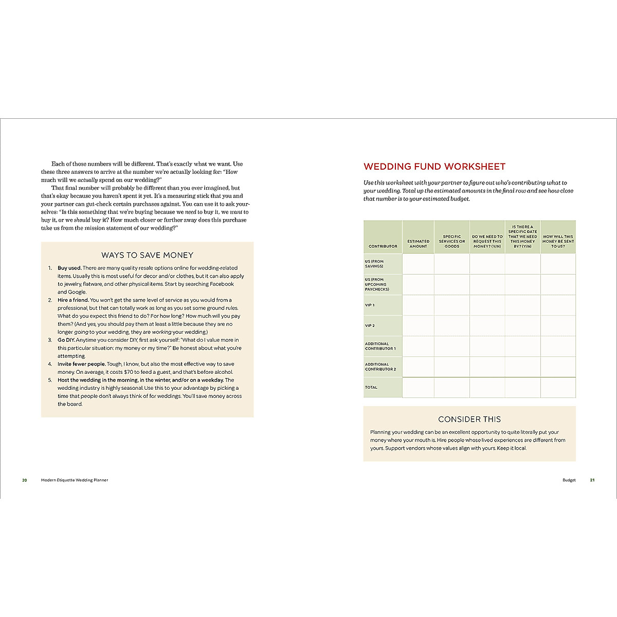 Modern Etiquette Wedding Planner: The Essential Organizer to Make Your Day Special for Everyone