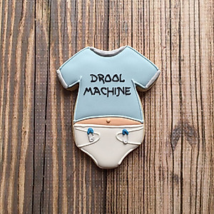 Baby Onesie Cookie Cutter 4.25" Made in USA by Ann Clark