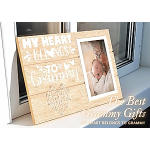 InnoBeta Grammy Gift Ideas, Gifts for Grammy, Grammy Christmas Gifts, Best Grammy Picture Frame from Grandkids for 4" X 6" Photos