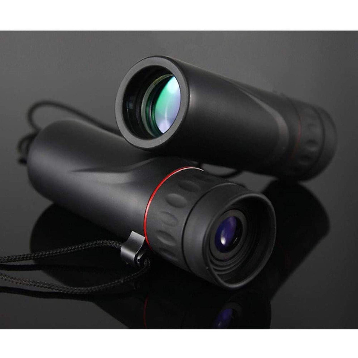 10x25 Portable Monocular Compact Mini BAK4 Prism FMC Lens Monocular with Smartphone Adapter for Adult Bird Watching, Outdoor Hunting, Travel, Sightseeing ADU