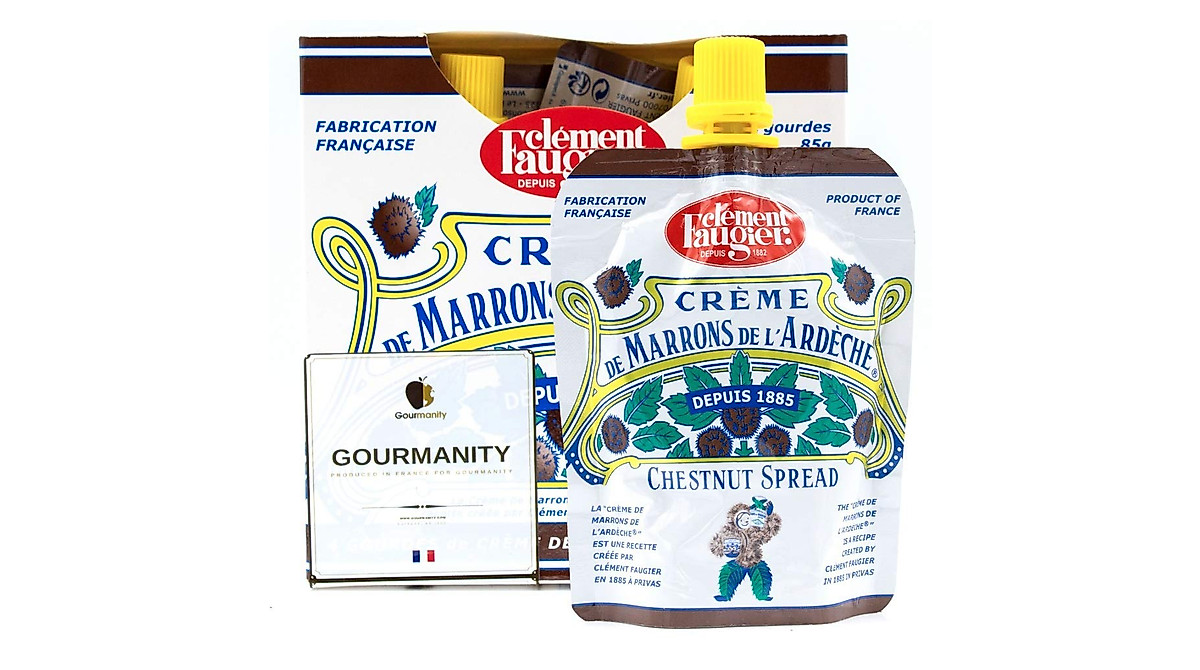 Clement Faugier Chestnut Spread From France 3oz (Pack of 4) Chestnut ...