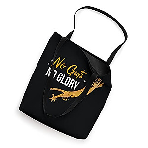 No Guts Then No Glories Funny Crested Gecko Lover Tote Bag