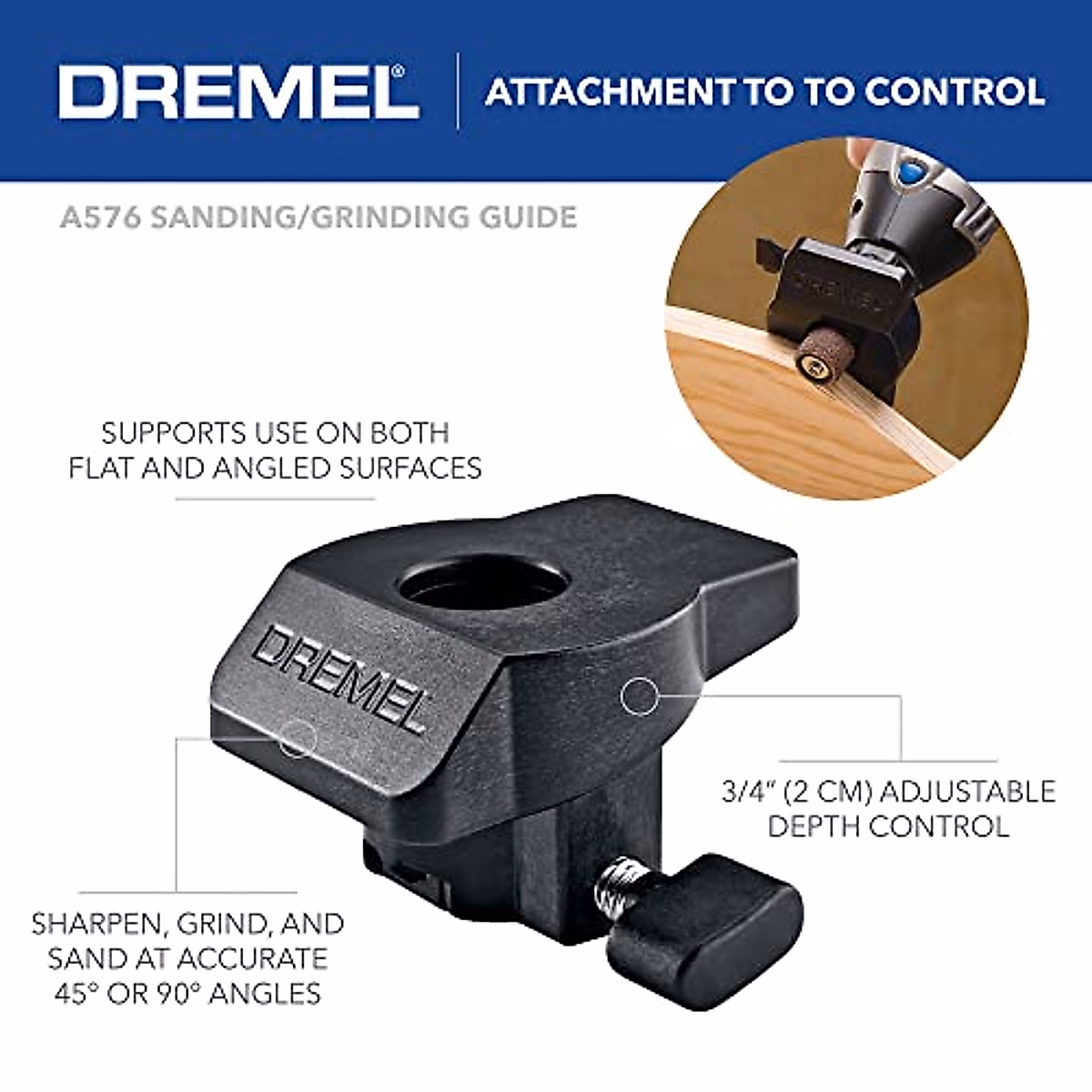 Dremel 4000-2/30 Variable Speed Rotary Tool Kit - Engraver, Polisher, and Sander- Perfect for Cutting, Detail Sanding, Engraving, Wood Carving, and Polishing- 2 Attachments & 30 Accessories