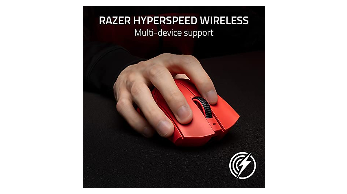 Razer DeathAdder V3 Pro Wireless Gaming Mouse - 63g Lightweight, 30K DPI