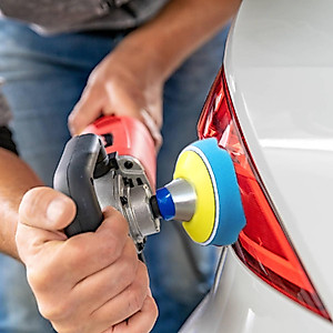 130pcs Sandpapers 3Inch Grit 60-10000 Wet Dry Sander Sheets w 1/8"&1/4" Shank Backer Plate, M10 Backing Pad, Interface Pad Grinding Abrasive Sponge Sanding Disc for Wood Car Polishing Headlight Cleane