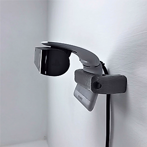 3D Cabin Wall Bracket HD Camera Wall Mount Holder Compatible with The PS5 PlayStation 5 White