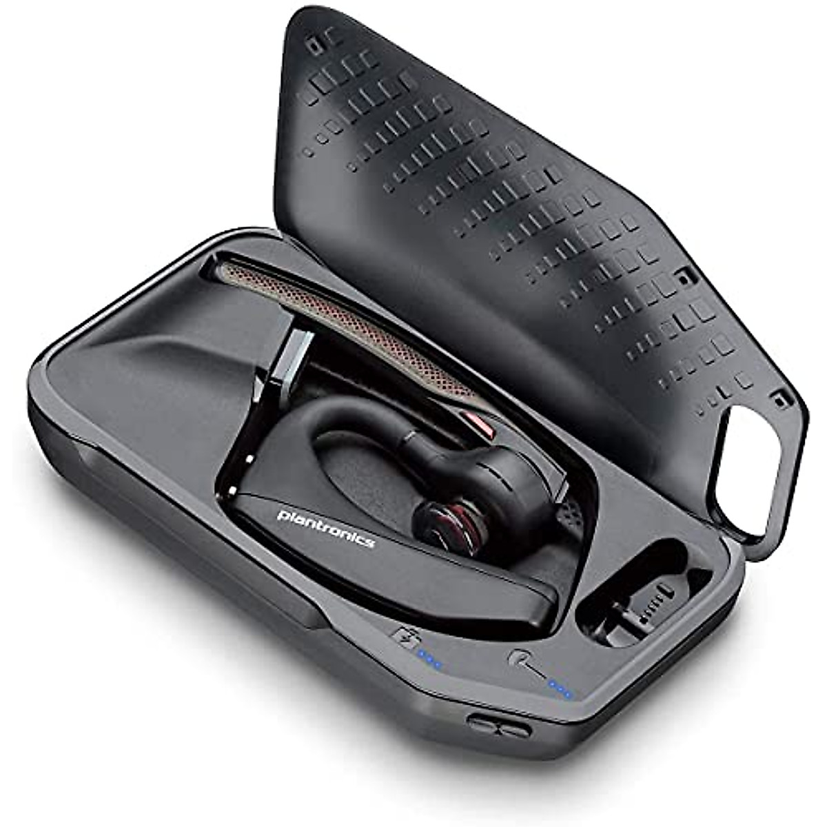 Plantronics - Voyager 5200 UC (Poly) - Bluetooth Single-Ear (Monaural) Headset - Compatible to connect to your PC and/or Mac - Works with Teams, Zoom & more - Noise Canceling