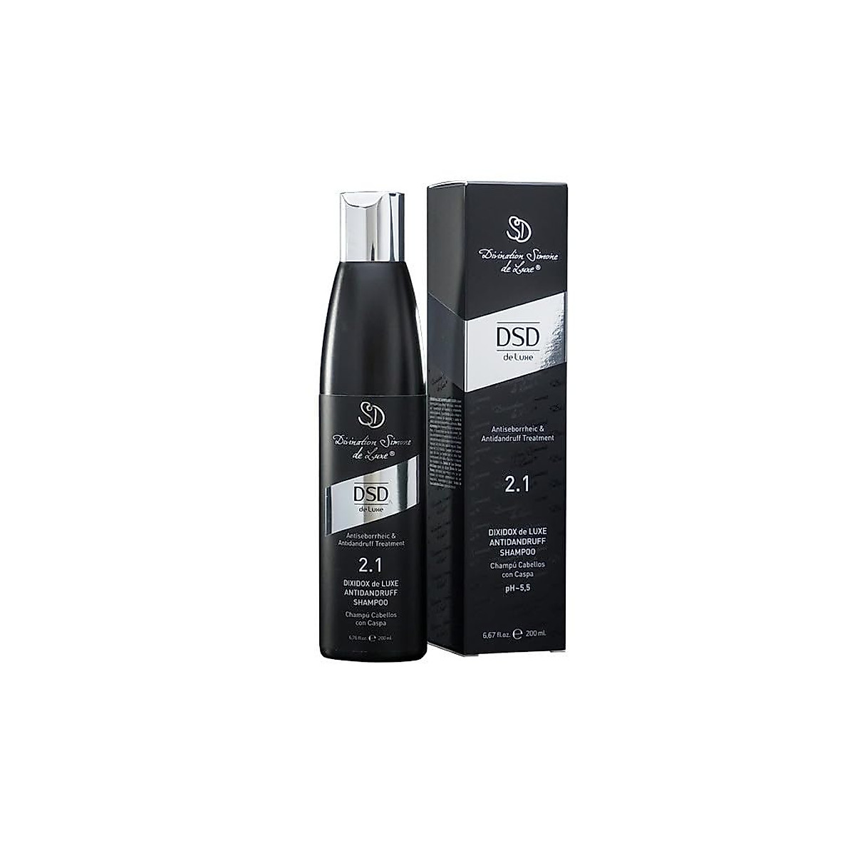 DSD Simone De Luxe 2.1 Dixidox Anti-dandruff Shampoo 16.9oz"Free Starry Sexy Kiss Lip Pumpling 10 Ml"