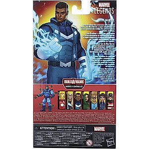 Marvel Legends Series Blue Ultimates Costume Action Figure 6-inch Collectible Toy, 4 Accessories, 1 Build-A-Figure Part