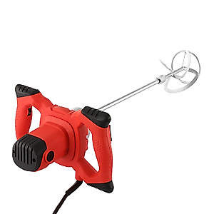 BEAMNOVA Electric Handheld Cement Mixer 2100W Concrete Mixer Machine Industrial Portable Hand Paint Stirrer for Mixing Feed, Oil Paint, Resins