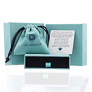 DECADENCE Sterling Silver Rhodium 7mm Cushion Created Blue Sapphire & 2mm Round Created White Sapphire Ring