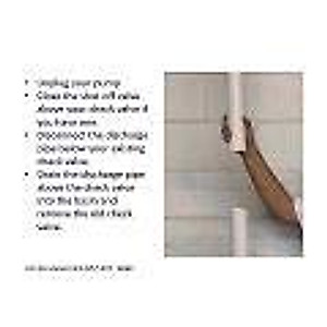 Everbilt 2 in. ABS Heavy Duty Sewage Pump Check Valve