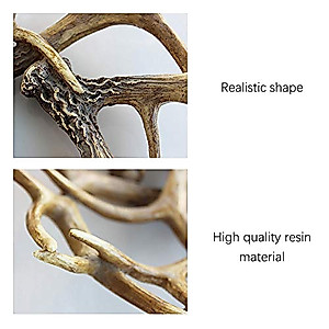 MOCOHANA® Deer Antlers Fruit Basket Bowl Fruit Holder Stand Vegetables Basket Serving Basket Kitchen Storage Rack Display Container Decorative Gift Tray Snack Display Stand Home Decor