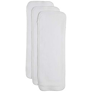 Thirsties Reusable Organic Cotton Cloth Diaper Doubler, Large (3 Pack)