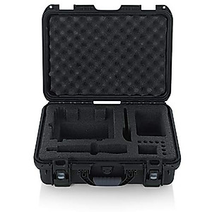 Gator Cases Titan Series Water Proof Case for Wireless Mic Systems; Fits Large Sennheiser Systems (GU-MIC-SENNEW-2)