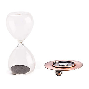 Westminster WTM2363 Magnetic Sand Timer, One Size, Clear