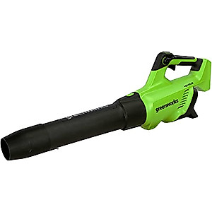 Greenworks BLF349 40V (120 MPH / 500 CFM) Axial Leaf Blower, Tool Only & 0.065" Dual Line Replacement String Trimmer Line Spool, 3 Count (Pack of 1)