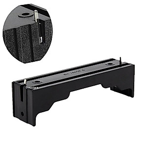 18650 Battery Case Holder, 10 Pcs 1 Slots x 3.7V DIY Battery Storage Box, in Parallel Black Plastic Batteries Case with Pin for 1 x 18650, by Ltvystore