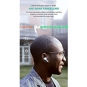 H&P True Wireless Earbuds Noise Isolating High Precision Natural Sound Earphones Full Metal Premium in-Ear Monitor/High Definition Sound, High Precision Clear and Transparent Sound Earphones (Black)