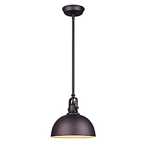 CANARM LTD. IPL222B01ORB Canarm LTD IPL222B01ORB Polo 1-Light Pendant Oil Rubbed Bronze