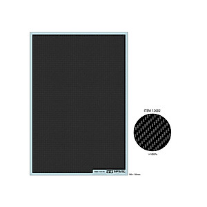 TAMIYA 12682 1:6/1:12/1:24 Carbon Decor Twill/Ex.Fine Model Building, Crafts, Hobby, Gluing, Accessories, Part