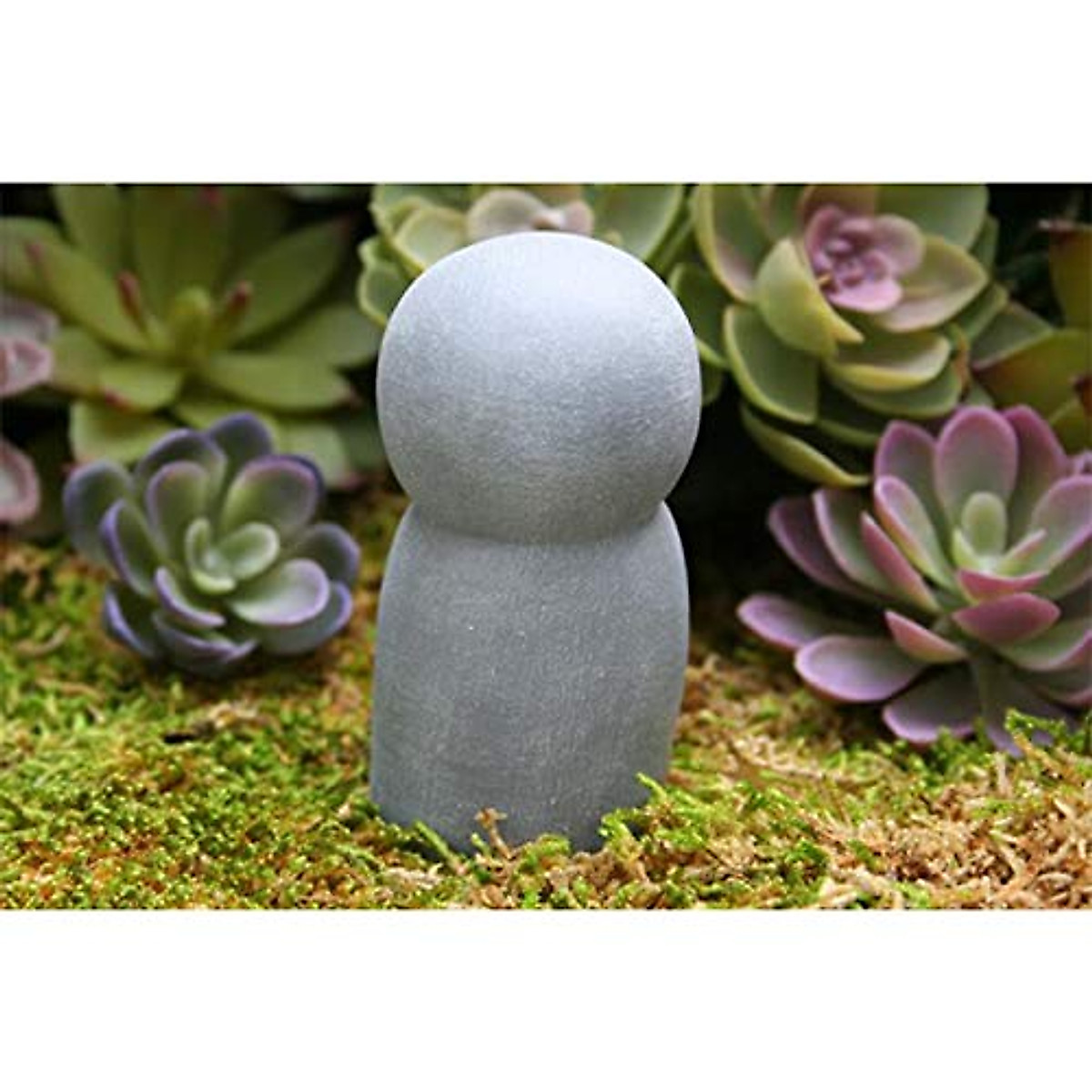 VELIHOME Jizo Statue,Jizo Monk Statue,The Perfect Little Jizo Buddha for Your Home or Garden Outdoor Decoration