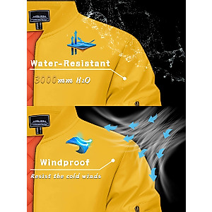 KEFITEVD Classic Quilted Jackets for Men Flight Bomber Jacket Winter Windproof Jacket Mens Midweight Quilted Bomber Jacket