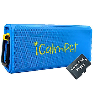 Puppy Pak | iCalmPet Ruff 'n Ready Portable Speaker with 3-hr MicroSD | Puppy Calming Music