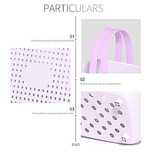 Shower Caddy Bins Organizer for Bathroom and Kitchen Bath Storage Organizer Bin Tote Toiletry Bag Bin Box Storage Baskets