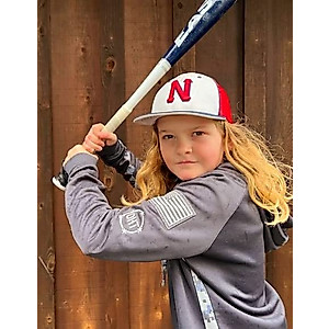 THE SwingRing (White) Baseball and Softball bat Grip Vibration dampening Protection…