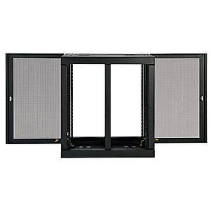 TRIPP LITE 18U Heavy Duty Wall Mount Rack Enclosure Cabinet Side Mount ...