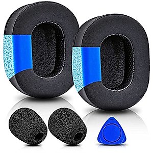 TRANSTEK Cooling Gel Ear Pads Compatible with BlackShark V2 Pro and V2 Wireless Headset I Cooling Gel Memory Foam Replacement Ear Cushions