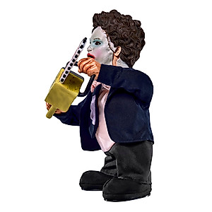 Spirit Halloween Texas Chainsaw Massacre 10.5 Inch Leatherface Sidestepper Decoration | Officially Licensed | Home Décor| Indoor Décor | Halloween Décor | Horror Décor