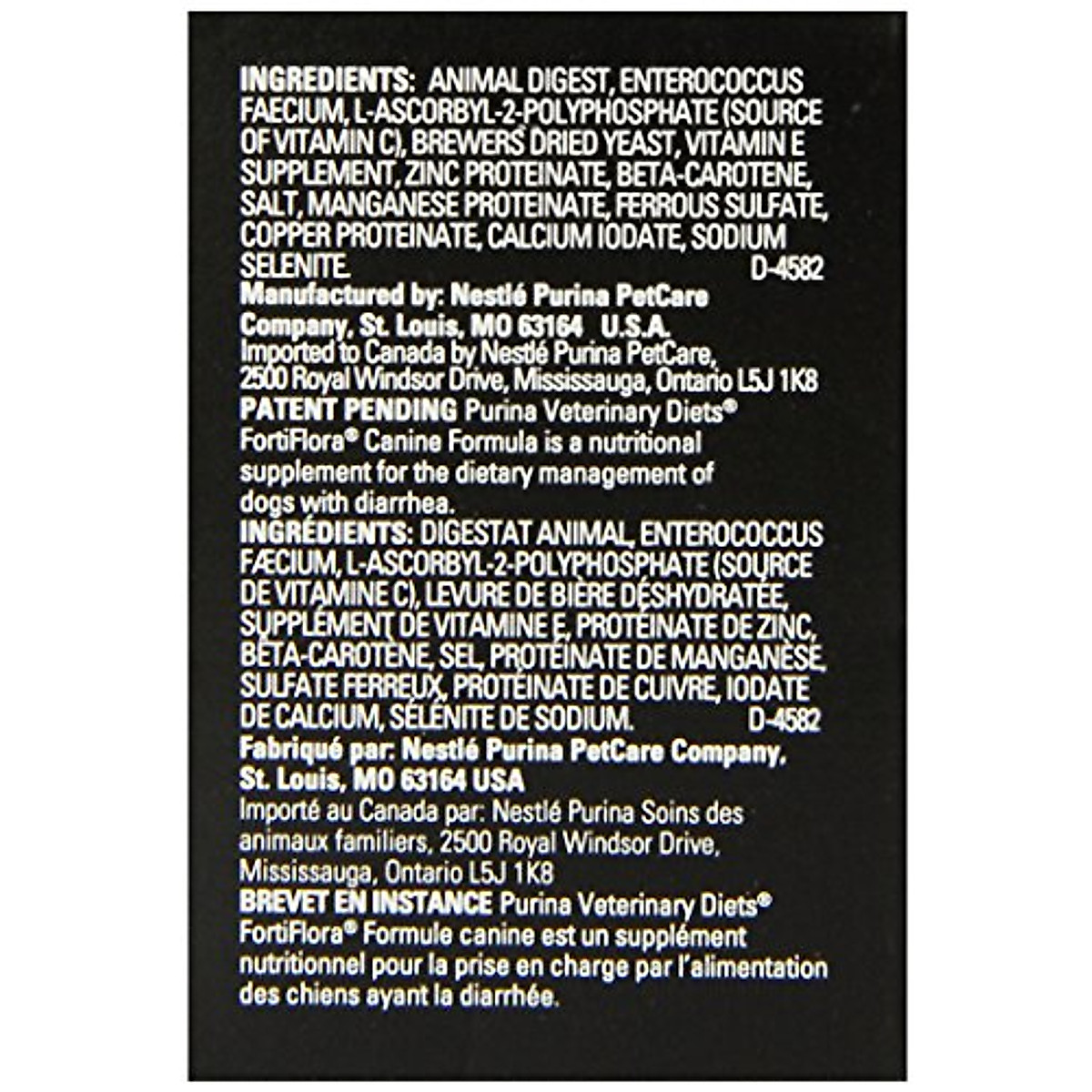 Purina Fortiflora Canine Nutritional Supplement Box, 30 Count (Pack of 3)
