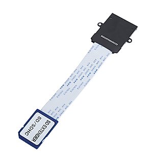Extender Adapter Expansion Cable Adapter Quick Switch Game Button ABS Material Easy to Replace for Sega Dreamcast GDEMU Work