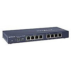 Netgear ProSafe FS108PNA 8-Port 10/100 Fast Ethernet Switch with 4 Power Over Ethernet Ports (PoE)