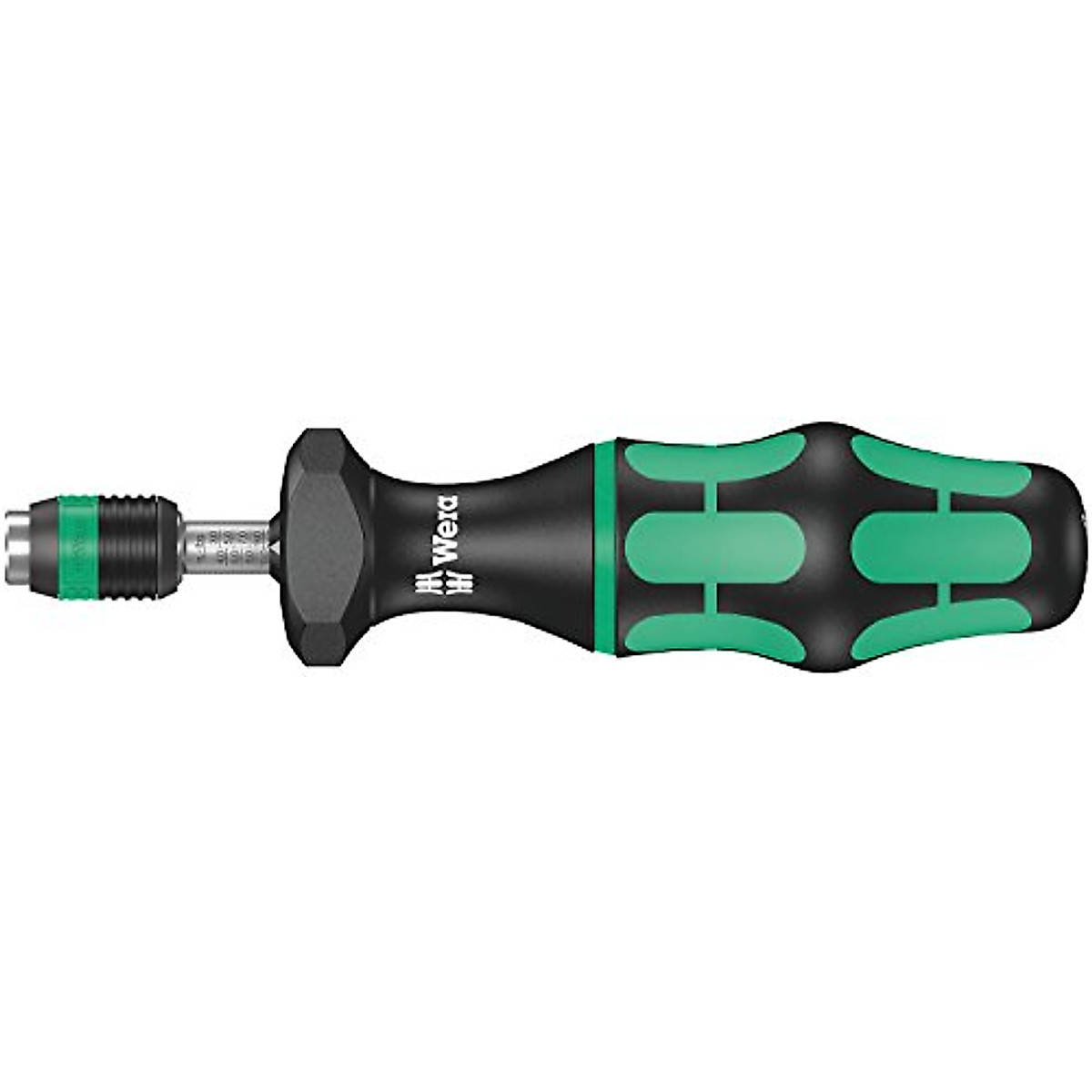 Wera 05074710001 Kraftform 7445 Hexagon Torque Screwdriver, 1/4" Head, 2.5-11.5"/lbs Variable Torque Adjustment Range