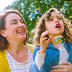Gazillion 2 Liter Giant Bubble Solution - Create Bigger, Non-Toxic, Eco-Friendly Bubbles with The Special Wand - Ages 3+
