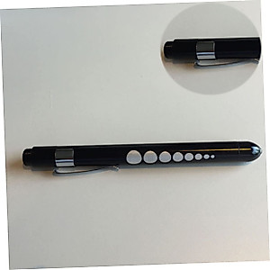 CIYODO 4 Pcs Medical Pen Light for Nurse Work Flashlights Pen Torch Pocket Clip Pen Lights Light up Pen Rechargeable Pocket Flashlight Reusable LED Reusable Penlights Red