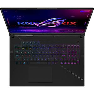ROG Strix Scar 18 inch, RTX 4090 175W, QHD+ 240Hz, 24 Core Intel i9-13980HX, 64GB DDR5, 2x2TB NVMe SSD, WiFi 6E, Thunderbolt 4, MUX Switch, W11 Pro Gaming Laptop PC (Best 2023 Gamer Computer by_ASUS)