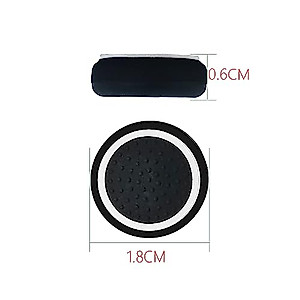 Joystick Replacement Cap Thumb Grip for Rog Ally Gaming Console, Silicone Joystick Cap Analog Stick Cap, 3D Analog Cap Skin Replacement Part (Pack of 4)