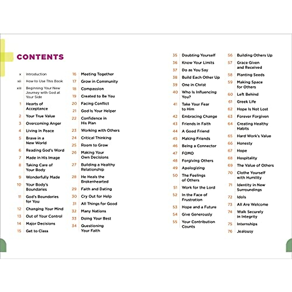 The College Survival Guide for Christian Women: 5-Minute Devotions for Strength, Reflection, and Calm