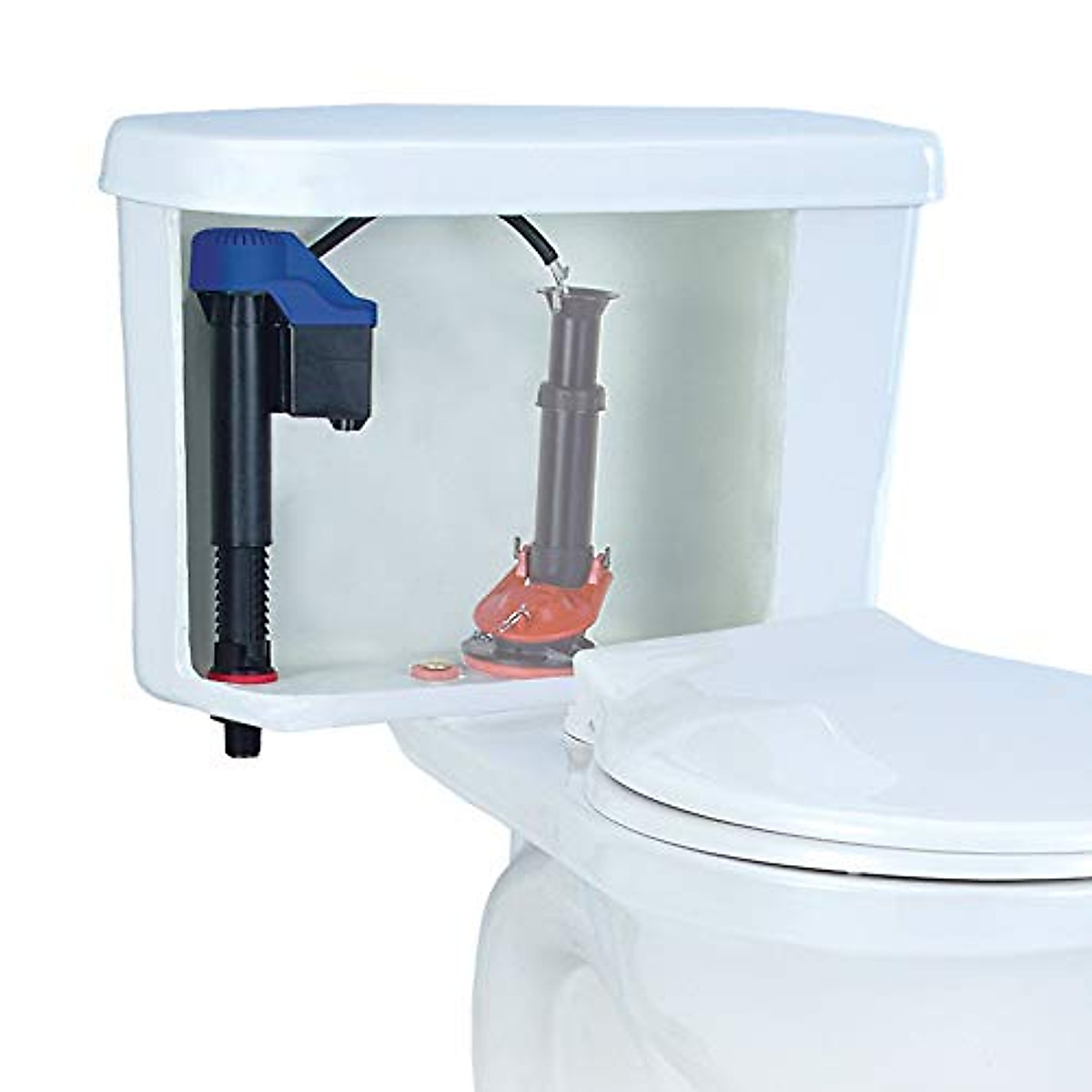 Korky 528T Replacement TOTO Toilet Fill Valve - Fits G-Max and Power Gravity Toilets -Easy to Install -Made in USA