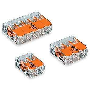 WAGO 221 LEVER-NUTS 175pc Wire Connector Assortment Pack