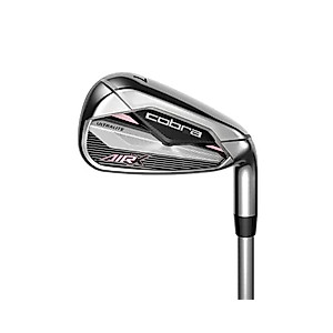 Cobra Golf 2022 Air X Iron Combo Set (Women's, Right Hand, Cobra Ultralite, Ladies Flex, 5-SW), Chrome-Lilac