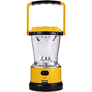 RMENST Camping Lantern, Rechargeable LED Lanterns, Solar Battery Powered, for Emergency, Power Outage, Outdoor
