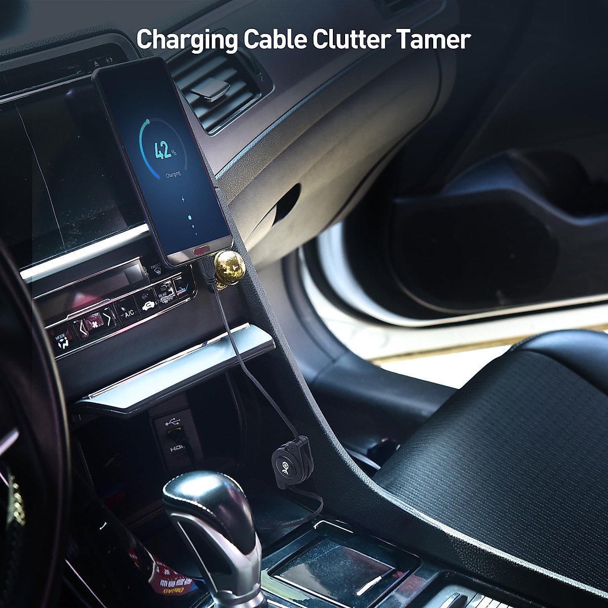 Cable Matters 2-Pack Retractable Micro USB Cable - 2.5 Feet