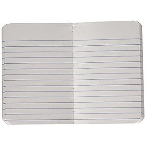 Mini Composition Book, Note Pad, 3 Pack in 3 different color Red, Green & Blue